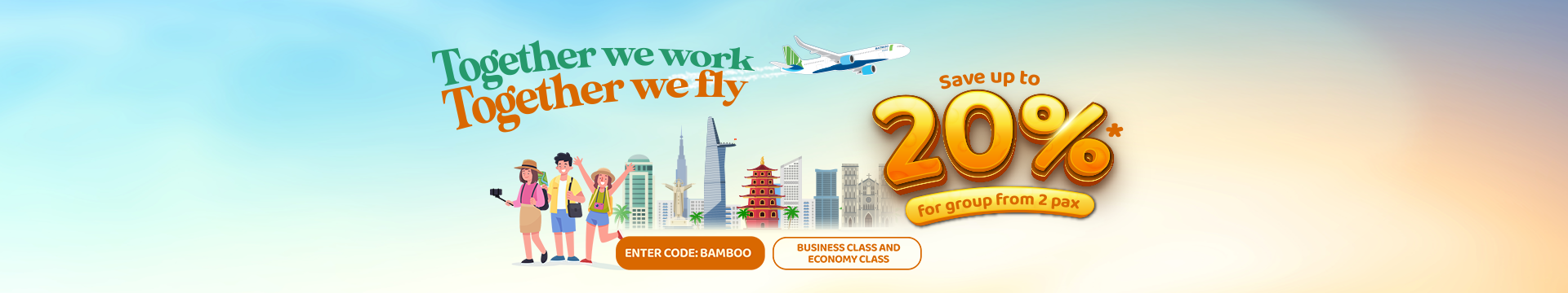 Together we work, Together we fly - Bamboo Airways